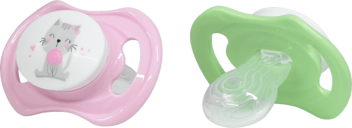babylove Schnuller Silikon symmetrisch 16+ Monate sortiert, 2 St | dm.at