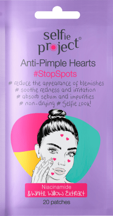 Selfie Project Anti Pickel Patches Herzen, 20 St dauerhaft günstig ...
