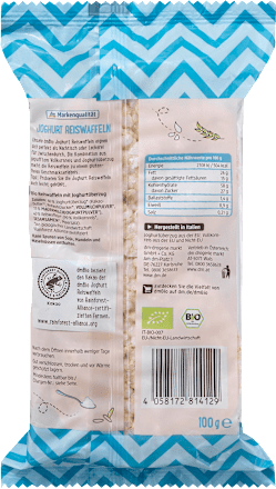 dmBio Snack od riže i jogurta, 100 g | dm.hr