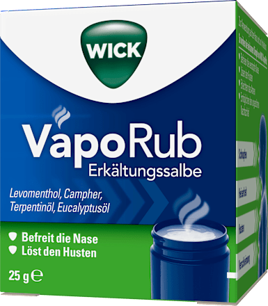 Wick Erkältungssalbe Vapo Rub, 25 g dauerhaft günstig online kaufen | dm.de