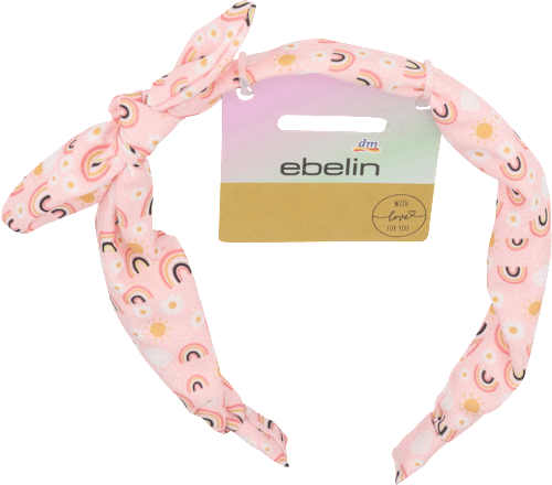 ebelin Rosa Haarreifen mit Schleife, 1 St | dm.at