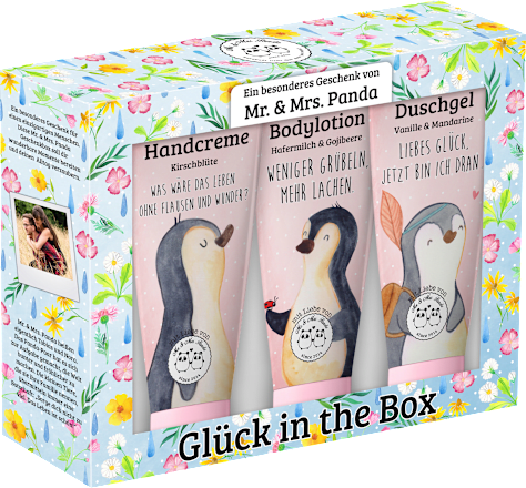 Mr. & Mrs. Panda Geschenkset Glück in the Box, 1 St dm Dauerpreis ...