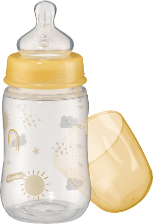 babylove Babyflasche Weithals, gelb, von Geburt an, 280 ml, 1 St dauerhaft günstig online kaufen ...