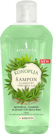AFRODITA Šampon za jačanje kose – Konoplja, 950 ml | dm.hr