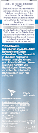 Clearasil Anti Pickel Creme Sofort Fighter, 15 ml dauerhaft günstig ...
