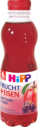Hipp Saft Frucht + Eisen Rote Traube in Apfel ab 6. Monat, 0,5 l dauerhaft günstig online kaufen ...