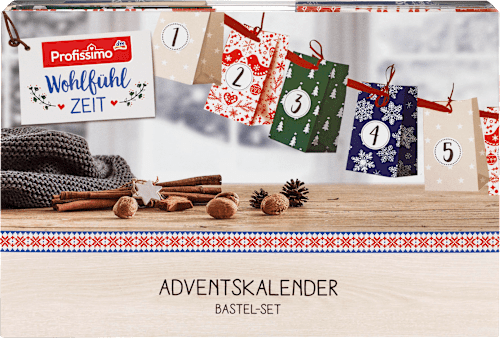 Profissimo Adventskalender Bastel-Set, 1 St dauerhaft günstig online kaufen | dm.de