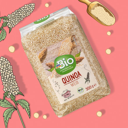 dmBio Quinoa Weiß, 500 g dauerhaft günstig online kaufen | dm.de