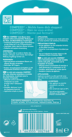 Compeed Anti Blasen Stick, 8 ml dauerhaft günstig online kaufen | dm.de