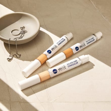 NIVEA Concealer Augenpflege 3in1 Hyaluron Cellular Filler, Mittel, 4 ml ...