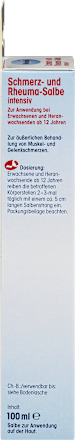 Mivolis Schmerz- und Rheuma-Salbe intensiv, 100 ml dauerhaft günstig ...