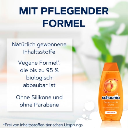 schauma Shampoo Superfruit & Glanz, 400 ml dauerhaft günstig online ...