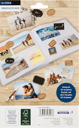 Paradies Kreativstickerset Kreide, 1 St dauerhaft günstig online kaufen ...
