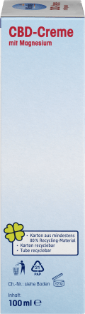 Mivolis CBD-Creme mit Magnesium, 100 ml dauerhaft günstig online kaufen ...