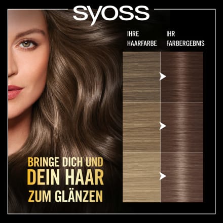 Syoss Oleo Intense Haarfarbe 6-54 Kühles Dunkelblond, 1 St dauerhaft ...