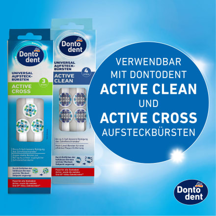 Dontodent Elektrische Zahnbürste Active, 1 St dauerhaft günstig online ...