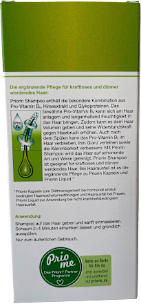 Priorin Shampoo, 200 ml dauerhaft günstig online kaufen | dm.de