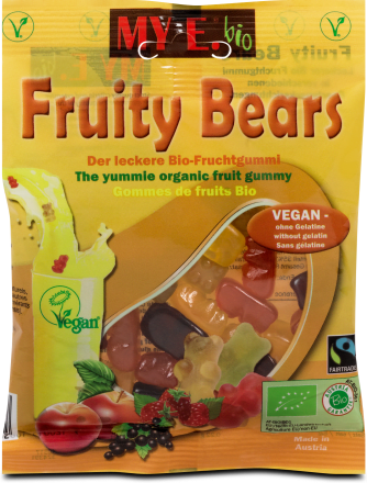 MY E. bio Fruchtgummi Fruity Bears, 80 g dm Dauerpreis: Immergünstig einkaufen | dm.at