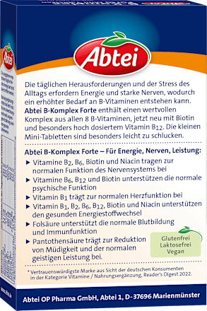 Abtei B-Komplex Forte Mini-Tabletten, 50 St | dm.at
