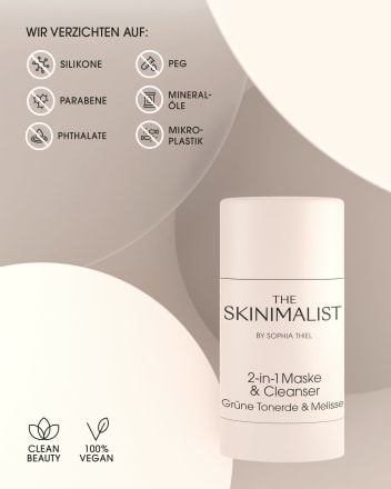The Skinimalist Gesichtsmaske & Cleanser 2in1 Stick klärend, 30 g ...