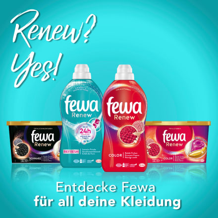 Fewa Renew Refresh Waschmittel für Misch- und Synthetikfasern, 20 Wl ...