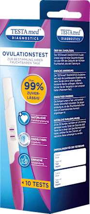 Testa med Ovulationstest, 10 St dm Dauerpreis: Immergünstig einkaufen ...