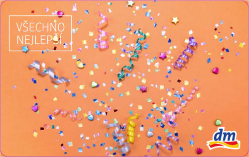 dm dárková karta v hodnotě 1000 Kč, 1 ks | dm.cz