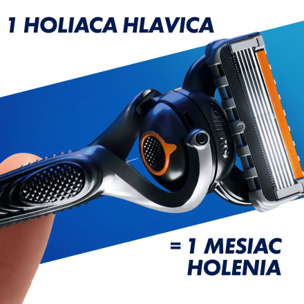 Gillette Pánsky holiaci strojček Fusion5 Proglide + náhradná hlavica, 1 ...