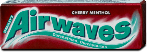 Airwaves Kaugummi Cherry Menthol, 10 St dm Dauerpreis: Immergünstig ...