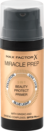 MAX FACTOR Primer Miracle Prep 3in1 Beauty Protect, LSF 29, 30 ml dm ...