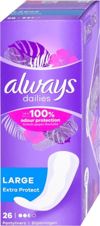 always Extra Protect LARGE, dnevni ulošci, 26 g | dm.rs
