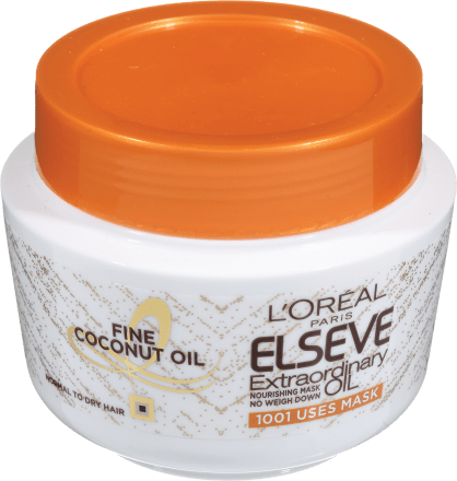 Elseve Маска за нормална до суха коса Extraordinary Oil Coco, 300 ml ...