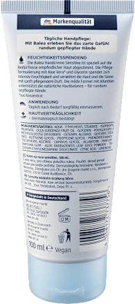 Balea Handcreme Sensitive, 100 ml | dm.at