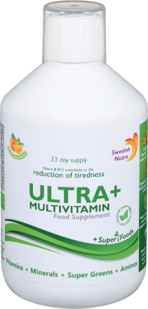 Swedish Nutra Prehransko dopolnilo Ultra+ Multivitamin, 500 ml | dm.si