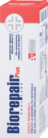 Biorepair Zobna pasta Sensitive Teeth Plus, 75 ml | dm.si