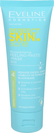 EVELINE COSMETICS Mikroeksfoliacijski piling za obraz 3v1 PERFECT SKIN ...
