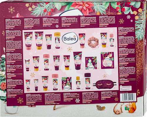 Balea Advent kalendar, 1 kom uvek povoljna online kupovina | dm.rs