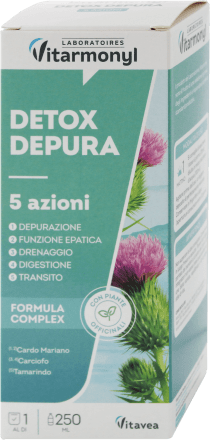 Vitarmonyl Detox depura sciroppo 5 azioni, 250 ml Acquista online a ...