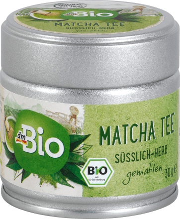 dmBio Matcha Tee Grün gemahlen, 30 g | dm.at