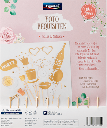 Paradies Foto rekvizity Party, motív svadba, 1 ks trvalo výhodne ...