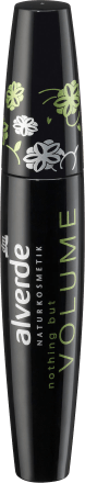 alverde NATURKOSMETIK nothing but Volume maskara – 010 crna, 12 ml ...