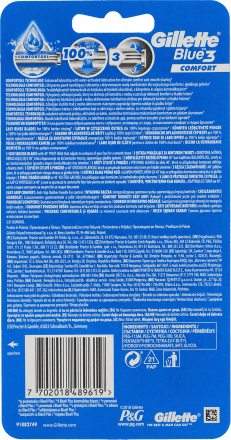 Gillette Jednorazowe maszynki do golenia BLUE3, 3 szt. kupuj w zawsze ...