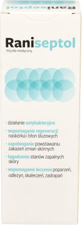 ZDROVIT Spray na rany RANISEPTOL, 125 ml kupuj online, zawsze w ...
