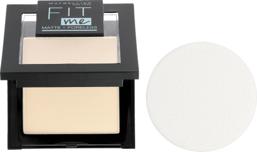 MAYBELLINE NEW YORK Fit Me Matte+Poreless puder matujący 115 Ivory, 9 g ...
