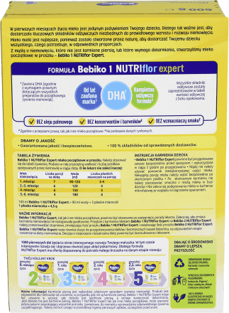 Bebiko Mleko modyfikowane 1, 600 g kupuj w zawsze korzystnych cenach ...