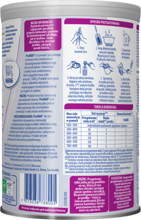 Nestlé Mleko PreNAN, 400 g kupuj w zawsze korzystnych cenach | dm.pl