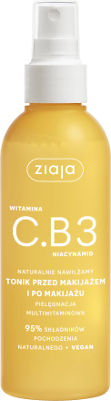 ziaja Tonik w sprayu Witamina C.B3 Niacynamid, 190 ml kupuj w zawsze korzystnych cenach | dm.pl