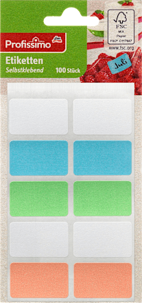 Profissimo Etiketten, 100 St dauerhaft günstig online kaufen | dm.de