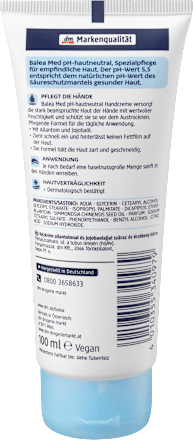 Balea med Handcreme pH 5,5 hautneutral, 100 ml dauerhaft günstig online ...
