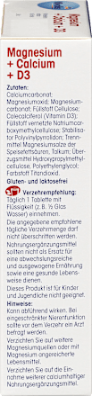 Mivolis Magnesium + Calcium + D3, Tabletten 45 St., 100 g dauerhaft ...